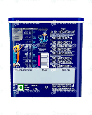 Horlicks Health And Nutrition Drink Powder Classic Malt 2 Kg - Uses ...