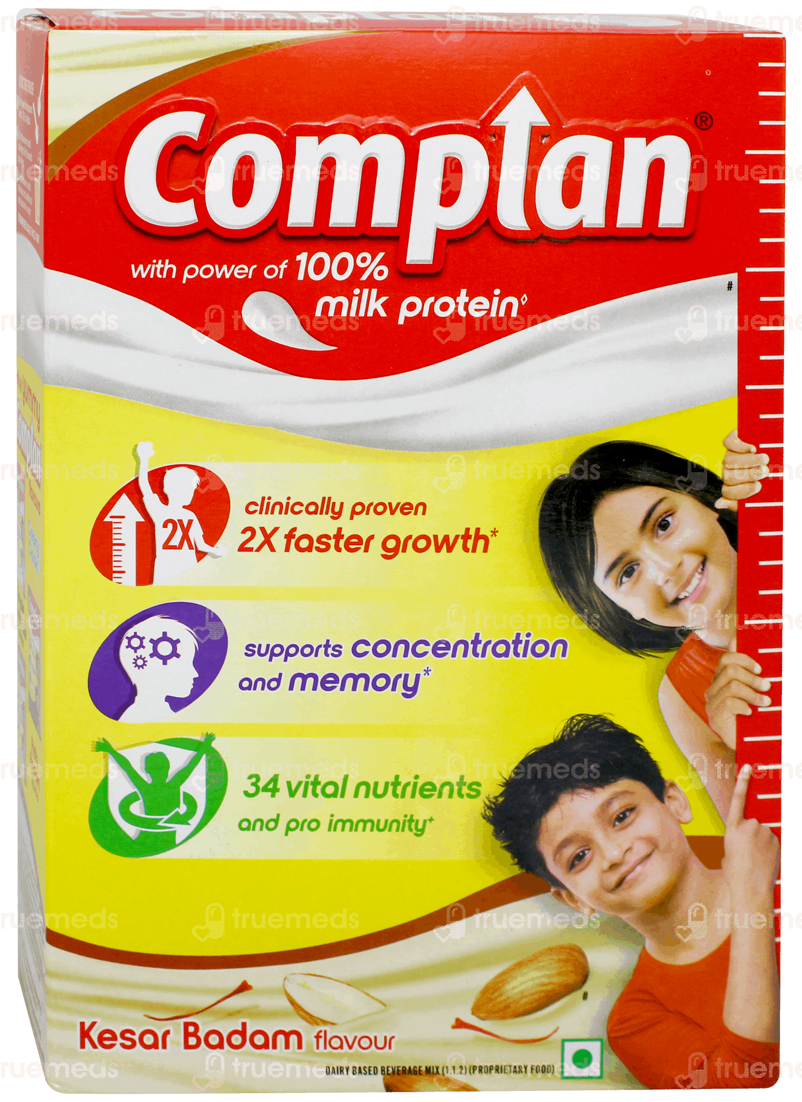 Complan Nutrition And Health Drink Kesar Badam Refill 500 Gm - Uses ...