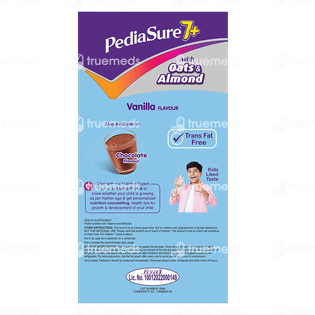 Pediasure 7 Nutrition Drink With Oats Almond Vanilla 800 Gm - Uses ...