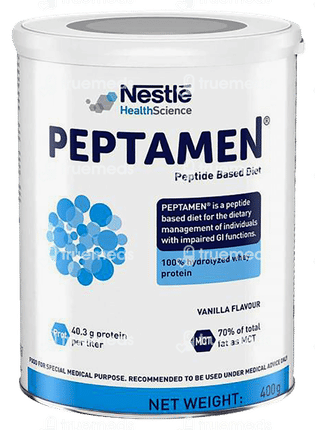 Nestle Peptamen Peptide Based Diet Powder Vanilla 400 Gm - Uses, Side ...