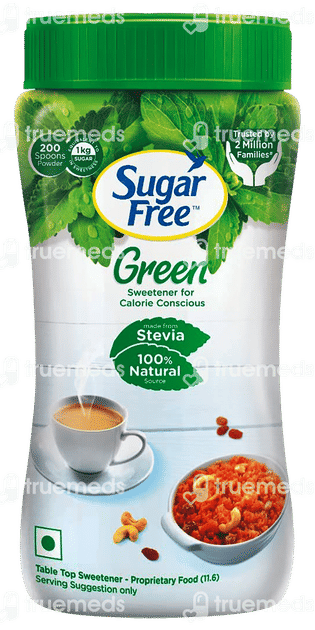 Sugar Free Green Powder 200 Gm - Uses, Side Effects, Dosage, Price ...