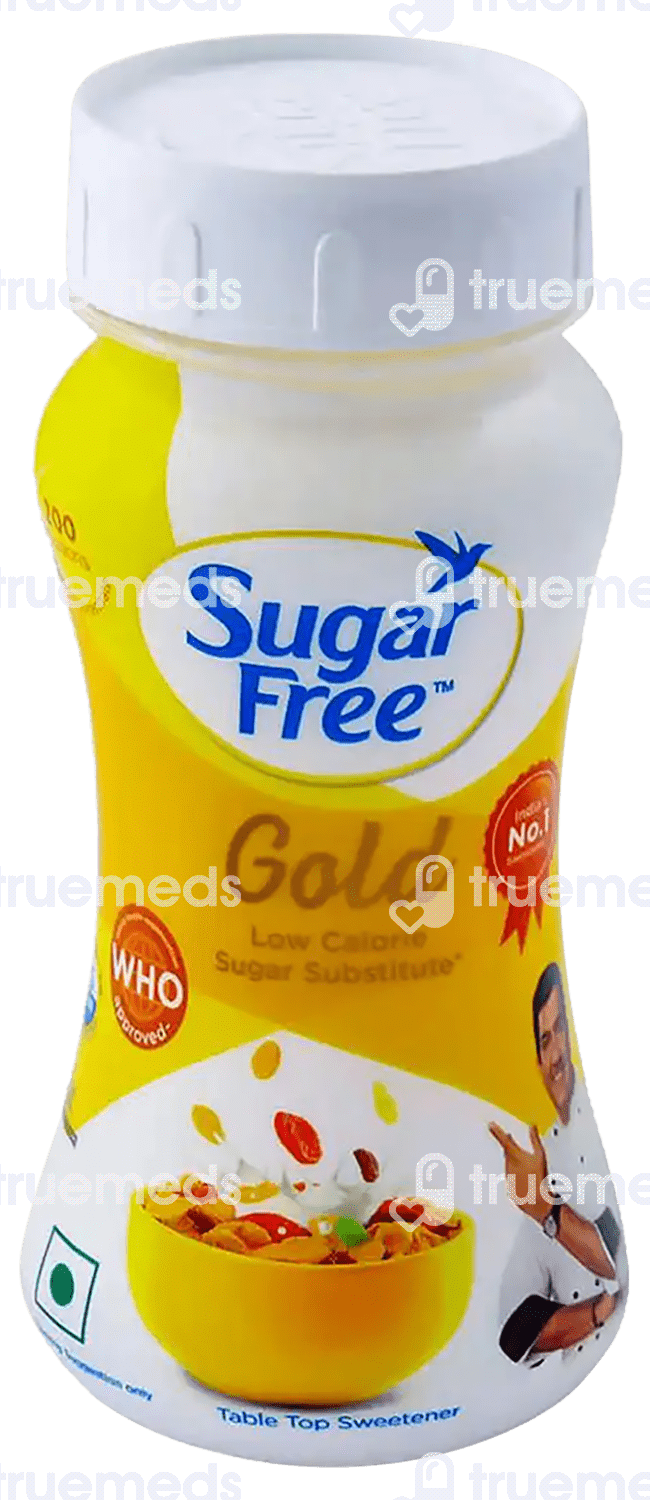 Sugar Free Gold Low Calorie Sweetener Powder 100 Gm - Uses, Side ...