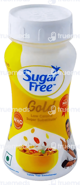 Sugar Free Gold Low Calorie Sweetener Powder 100 Gm - Uses, Side ...