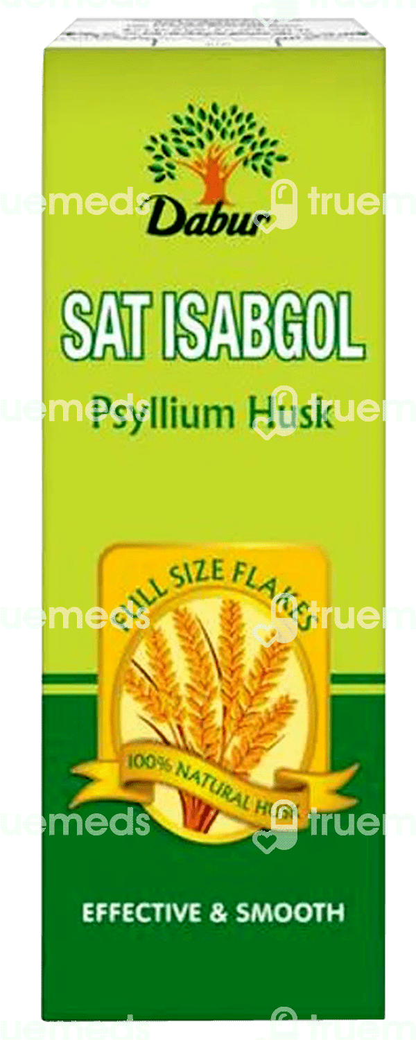 Dabur Sat Isabgol 50 Gm - Uses, Side Effects, Dosage, Price | Truemeds