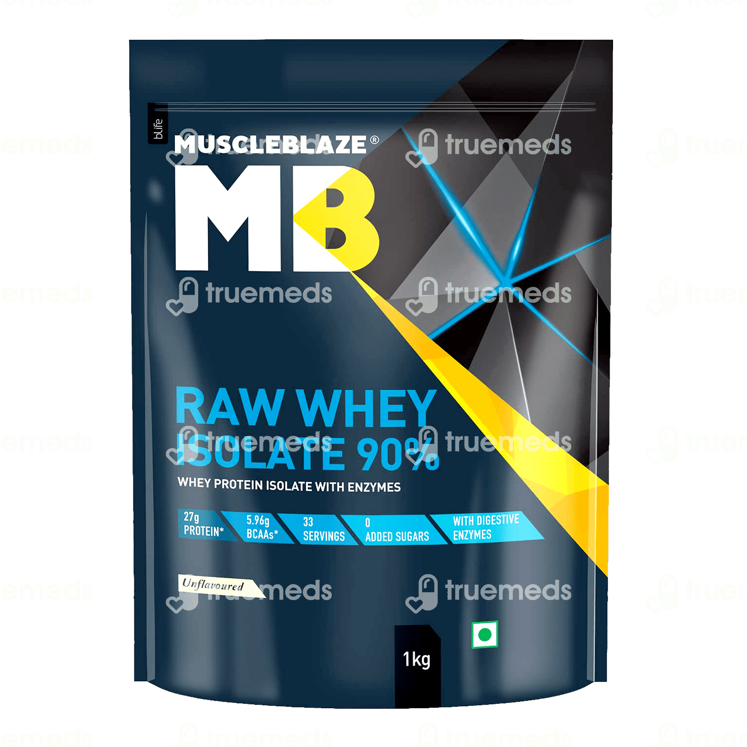 Muscleblaze Raw Whey Protein Isolate 90 Powder 1 Kg - Uses, Side ...