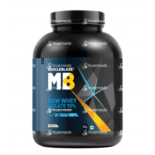 Muscleblaze Raw Whey Protein Isolate 90 Powder 2 Kg - Uses, Side ...