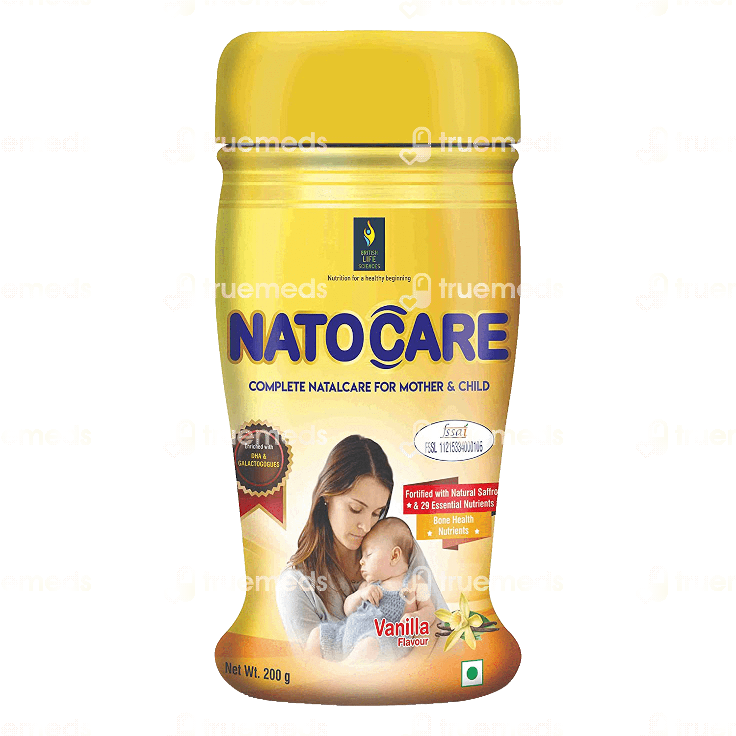 Natocare Vanilla Powder 200 Gm - Uses, Side Effects, Dosage, Price ...