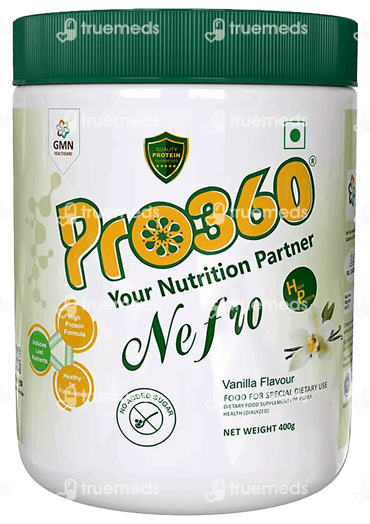 Pro 360 Nephro High Protien Vanilla Powder 400 Gm - Uses, Side Effects ...