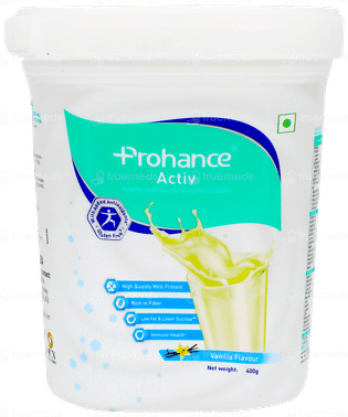 Prohance Activ Vanilla Powder 400 Gm - Uses, Side Effects, Dosage ...