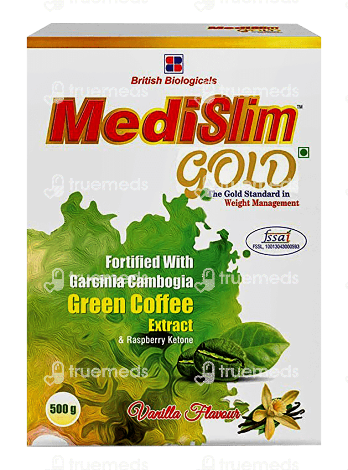 Medislim Gold Vanilla Flavour Powder 500 Gm - Uses, Side Effects ...