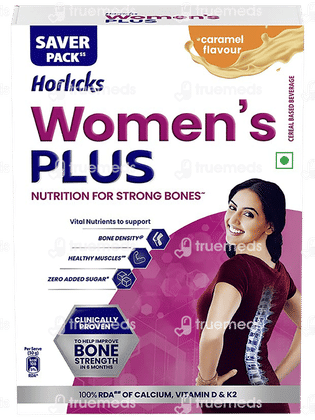 Horlicks Womens Plus Caramel Refill 400 Gm - Uses, Side Effects, Dosage ...