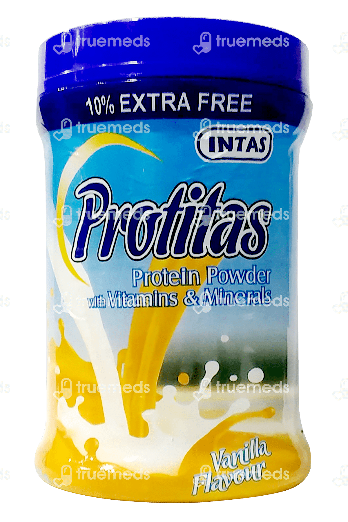 Protitas Vanilla Powder 220 Gm - Uses, Side Effects, Dosage, Price ...