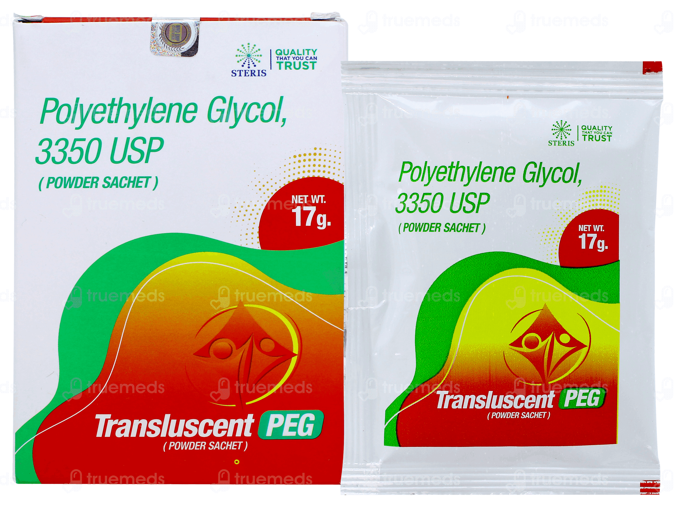 Transluscent Peg Sachet 17 Gm - Uses, Side Effects, Dosage, Price ...