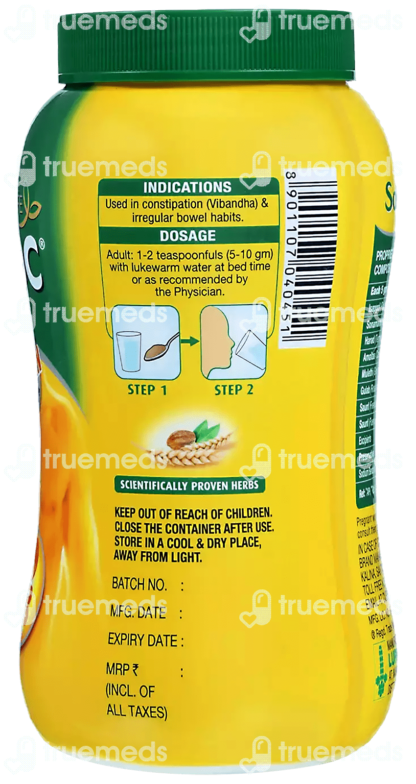 Softovac Powder 450 Gm - Uses, Side Effects, Dosage, Price | Truemeds