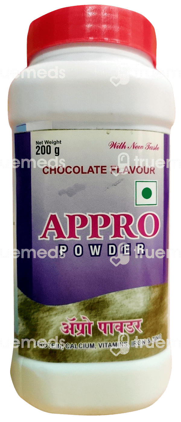 Appro Choco Flavour Powder 200 Gm - Uses, Side Effects, Dosage, Price ...