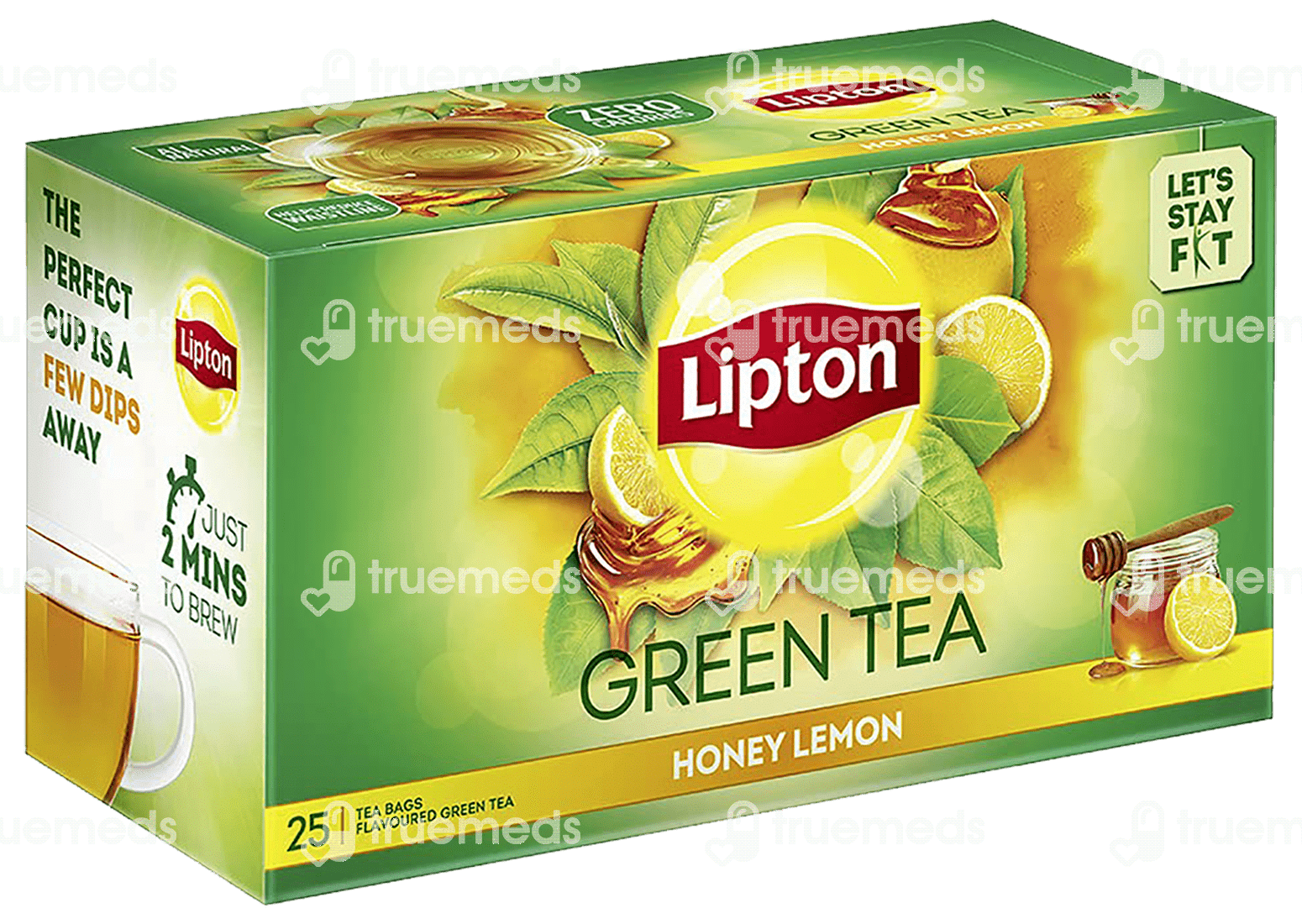 Lipton Green Tea Honey Lemon Sachet 25 - Uses, Side Effects, Dosage ...