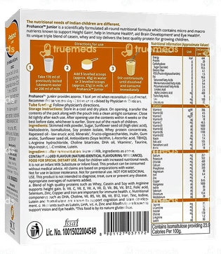 Prohance Junior Vanilla Refill Powder 200 Gm - Uses, Side Effects ...