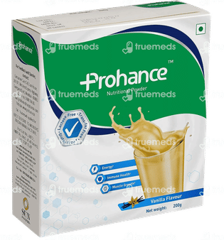 Prohance Complete Vanilla Powder 200 Gm - Uses, Side Effects, Dosage ...
