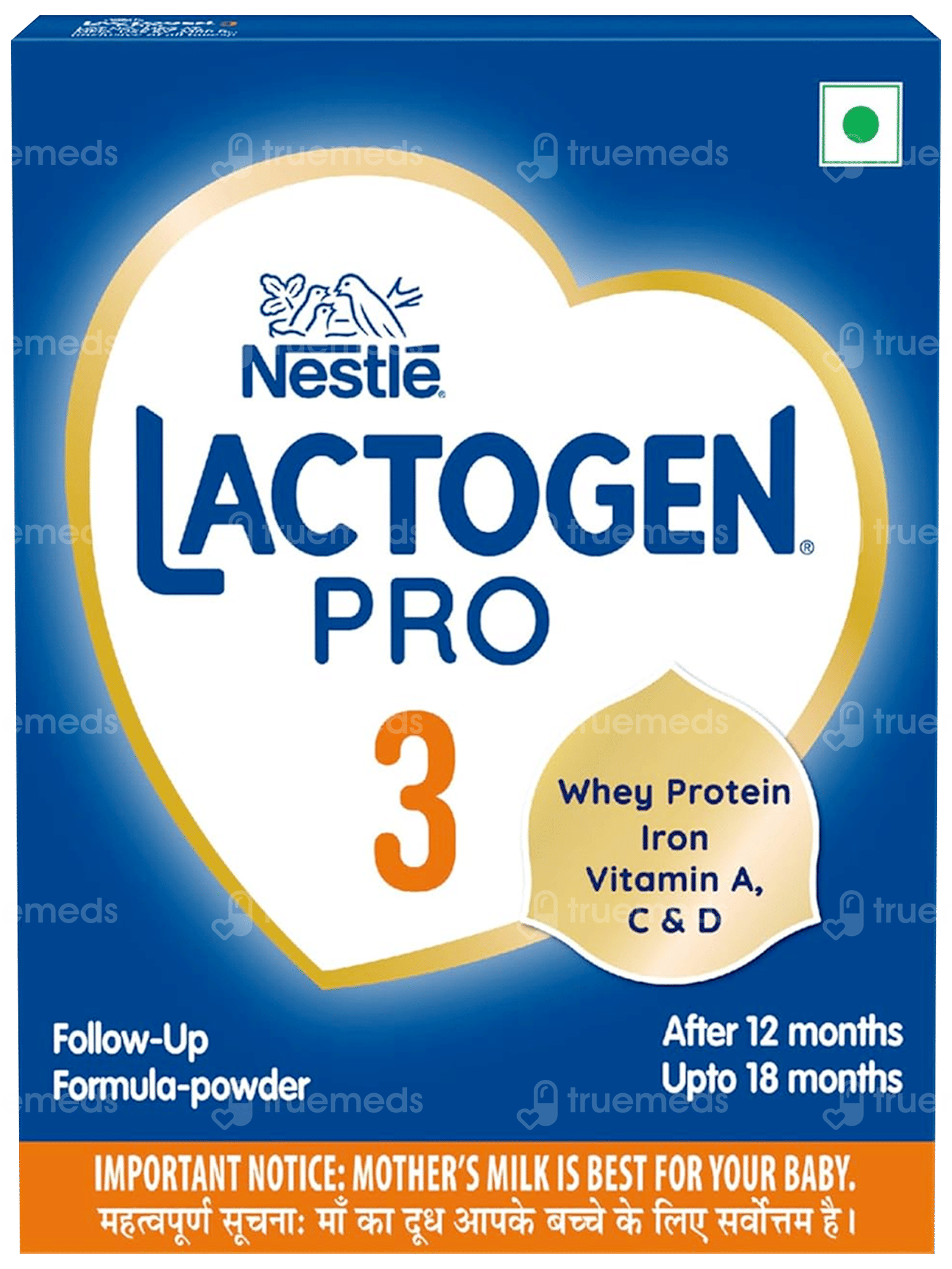 Nestle Lactogen Pro Stage 3 Refill Powder 400 Gm - Uses, Side Effects ...