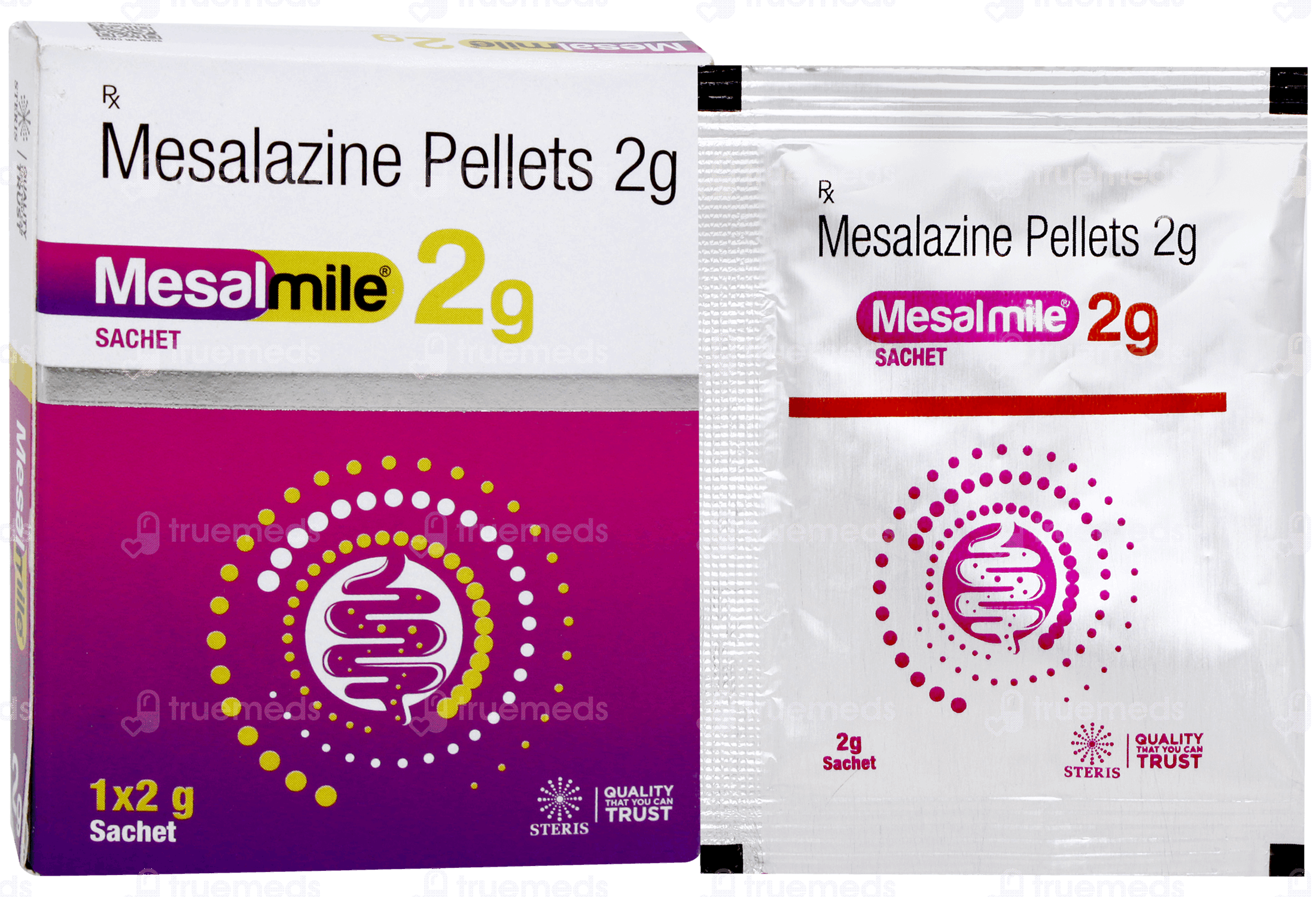 Mesalmile 2g Sachet 2gm - Uses, Side Effects, Dosage, Price | Truemeds