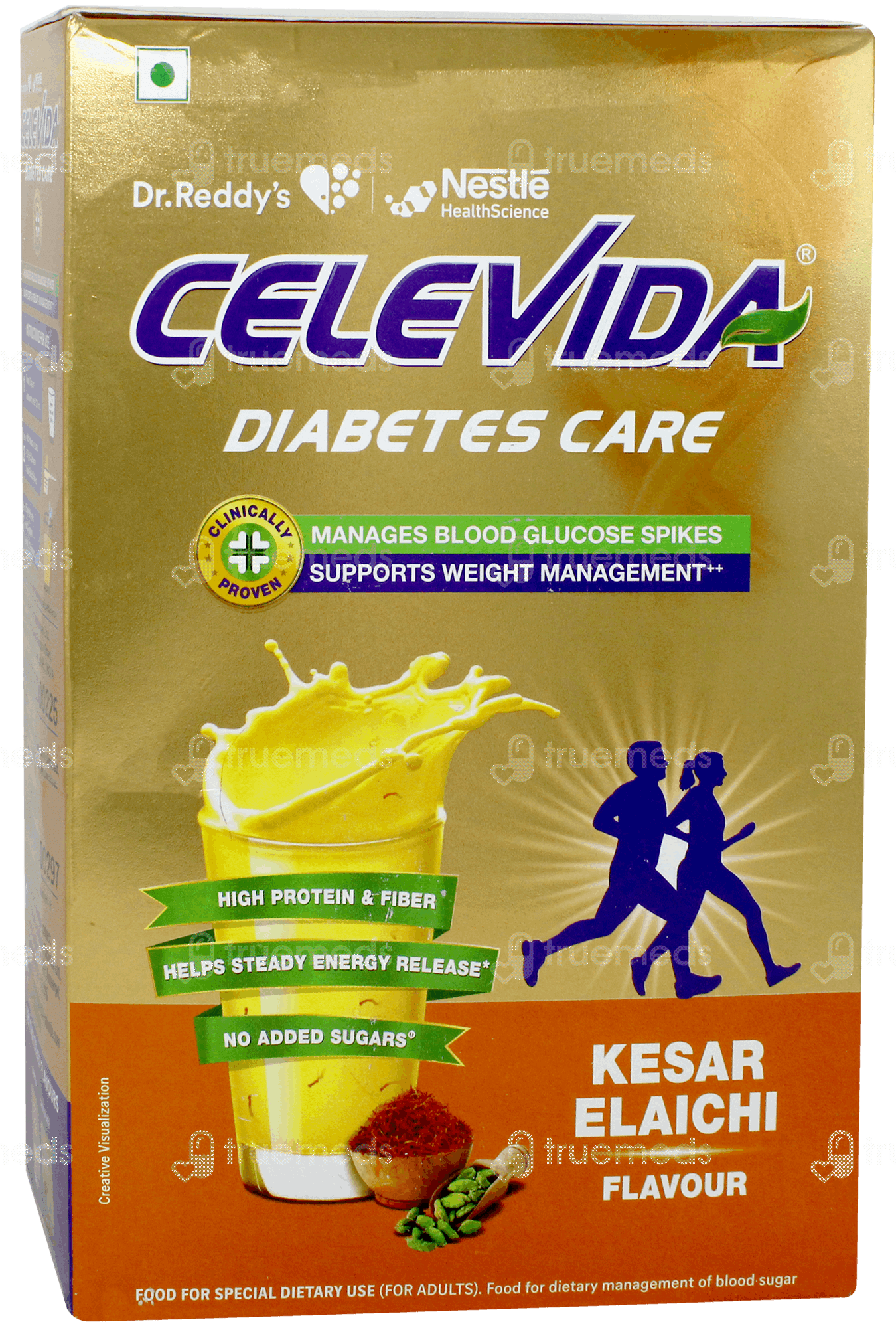 Celevida Diabetes Care Kesar Elaichi Flavour No Added Sugar Refill ...