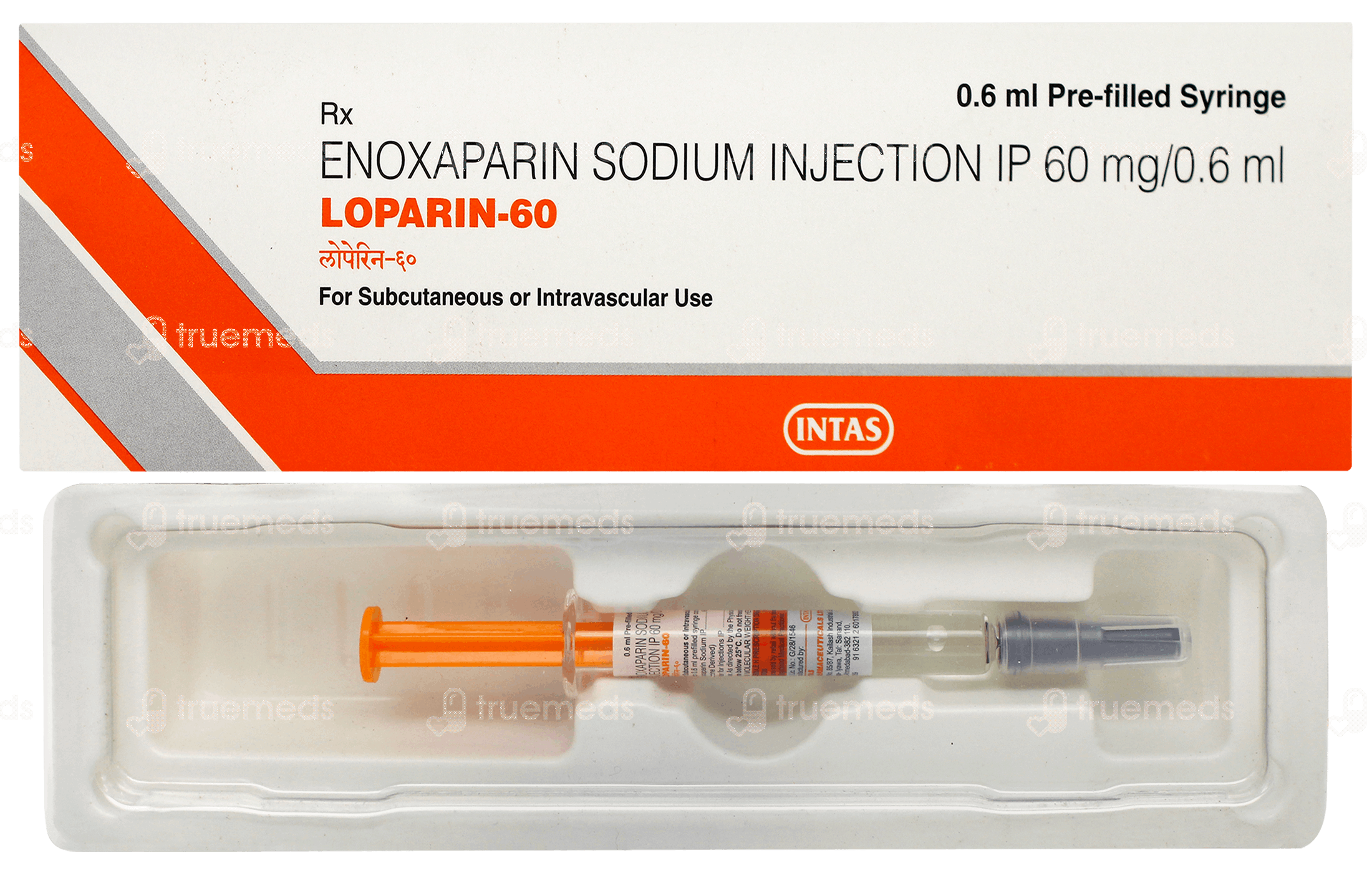 Loparin 60 MG Prefilled Syringe 0.6 ML | Order Loparin 60 MG Prefilled ...