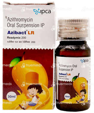 Azibact Lr Readymix 200 Suspension 30ml: Uses, Side Effects, Price ...