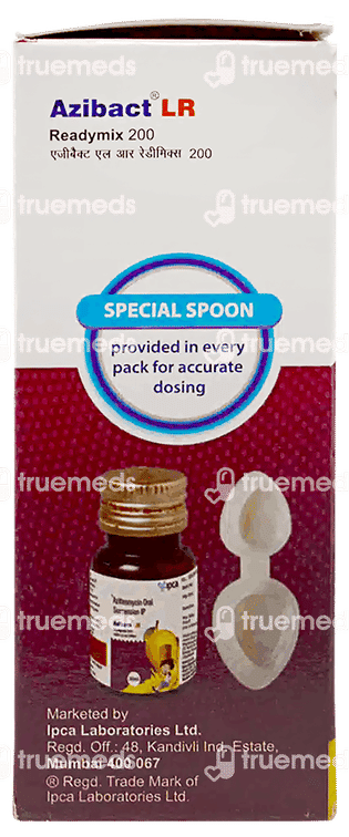 Azibact Lr Readymix 200 Suspension 30ml: Uses, Side Effects, Price ...