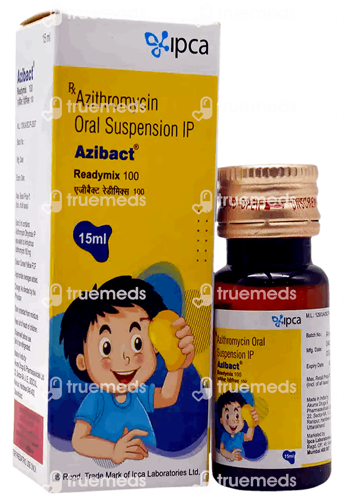 Azibact 100 MG Readymix Oral Suspension: Uses, Side Effects, Price ...