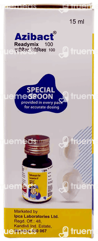 Azibact 100 MG Readymix Oral Suspension: Uses, Side Effects, Price ...