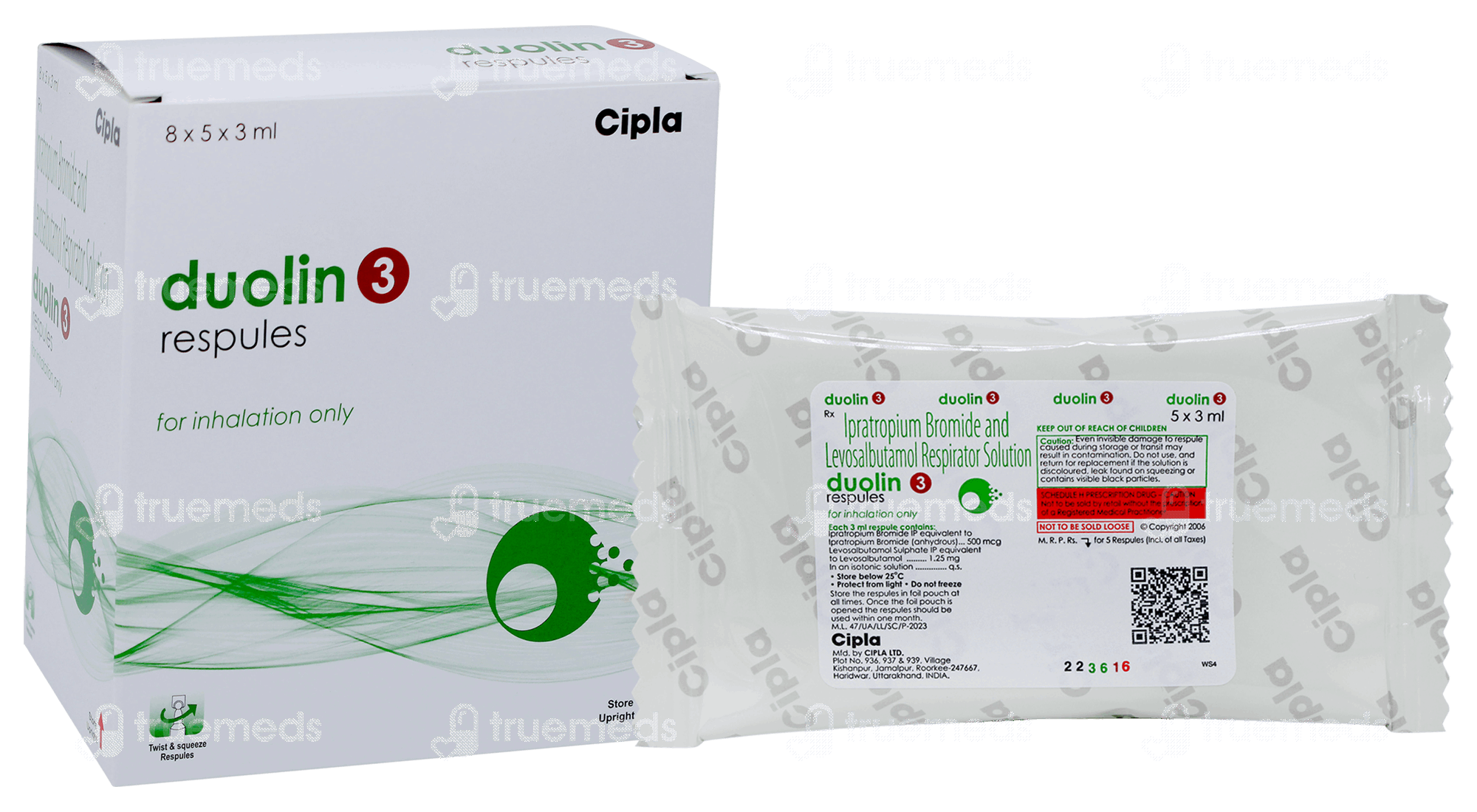 Duolin 3 Respules: Uses, Side Effects, Price & Substitutes