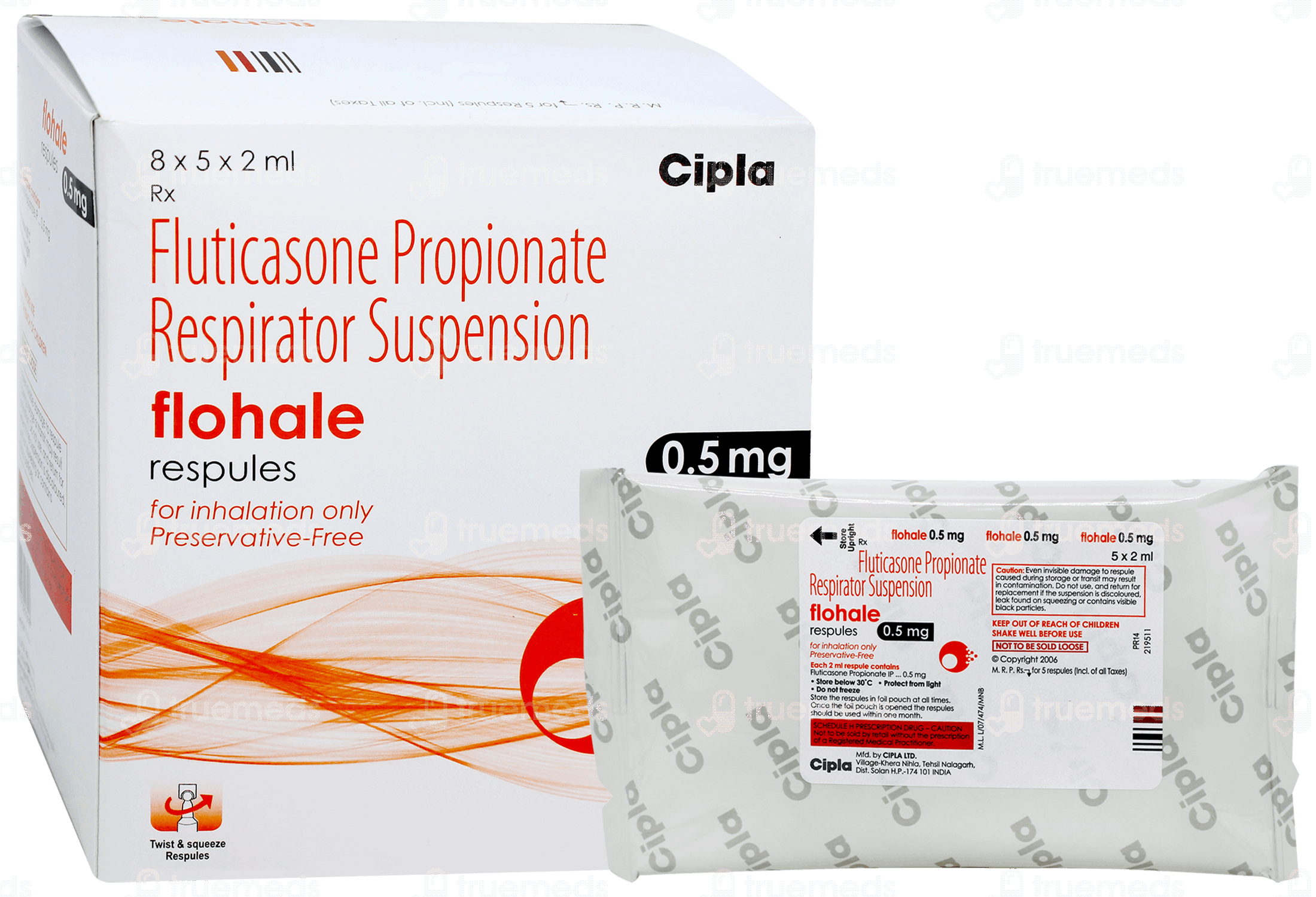 Flohale 05 Mg Respules 2 Ml Pack Of 5 - Uses, Side Effects, Dosage ...