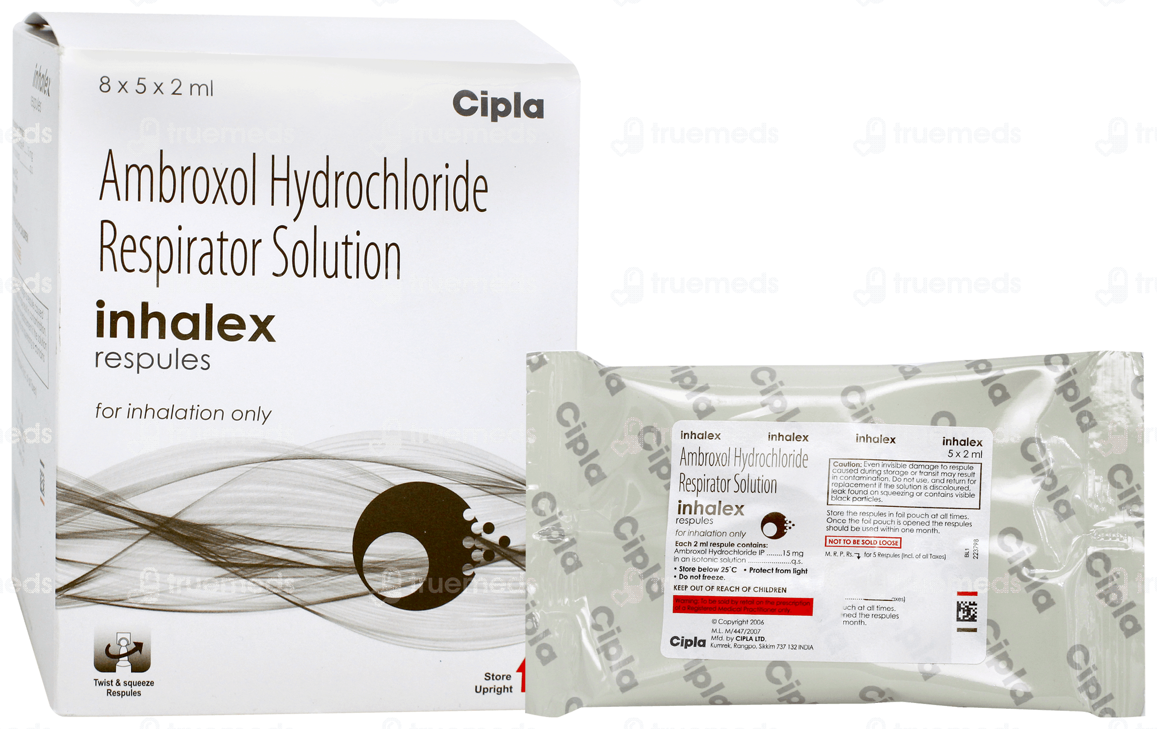 Inhalex 15 MG Respules 2 ML (pack Of 5) | Order Inhalex 15 MG Respules ...