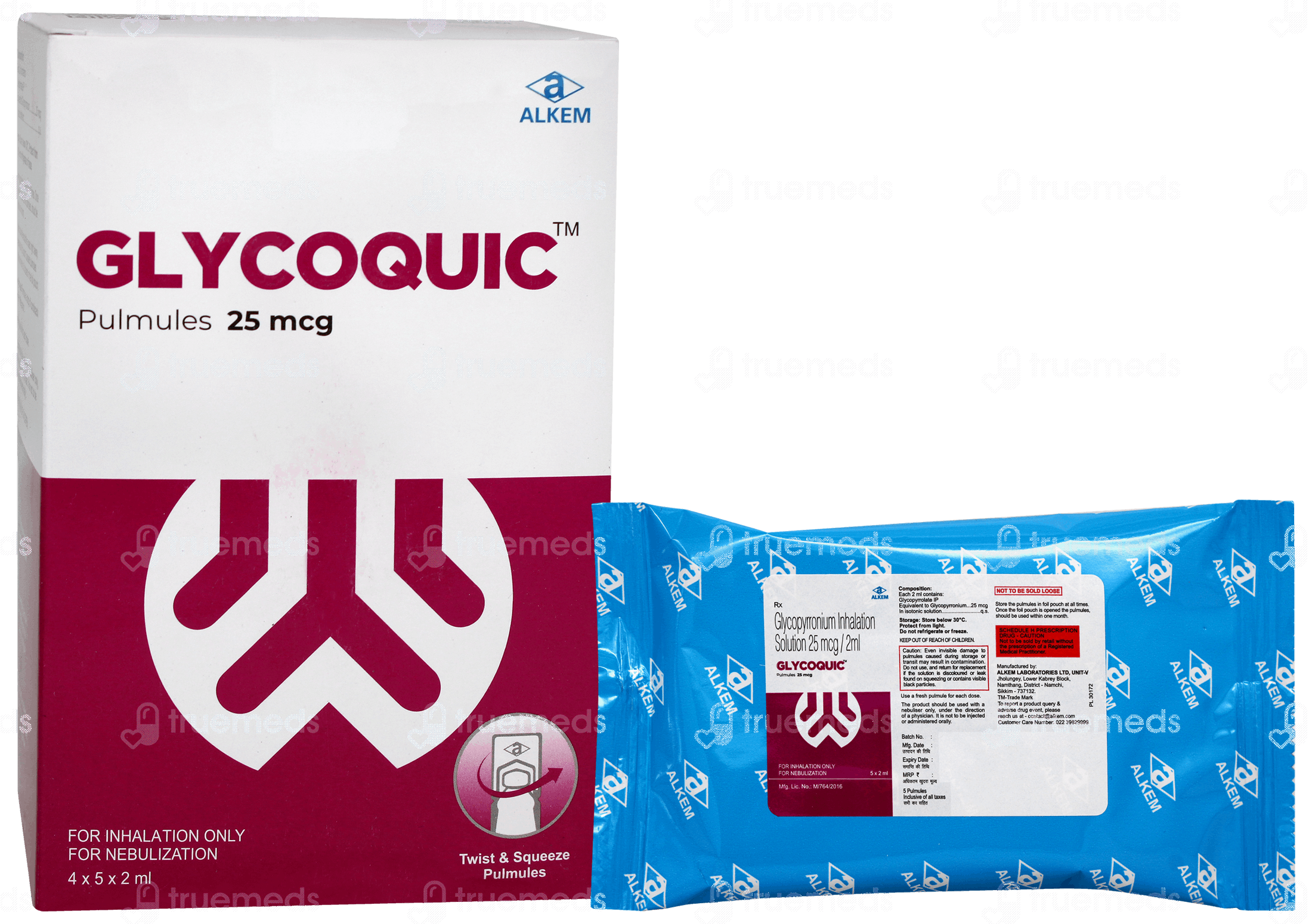 Glycoquic 25 Mcg Pulmules 2 Ml Pack Of 5 - Uses, Side Effects, Dosage ...