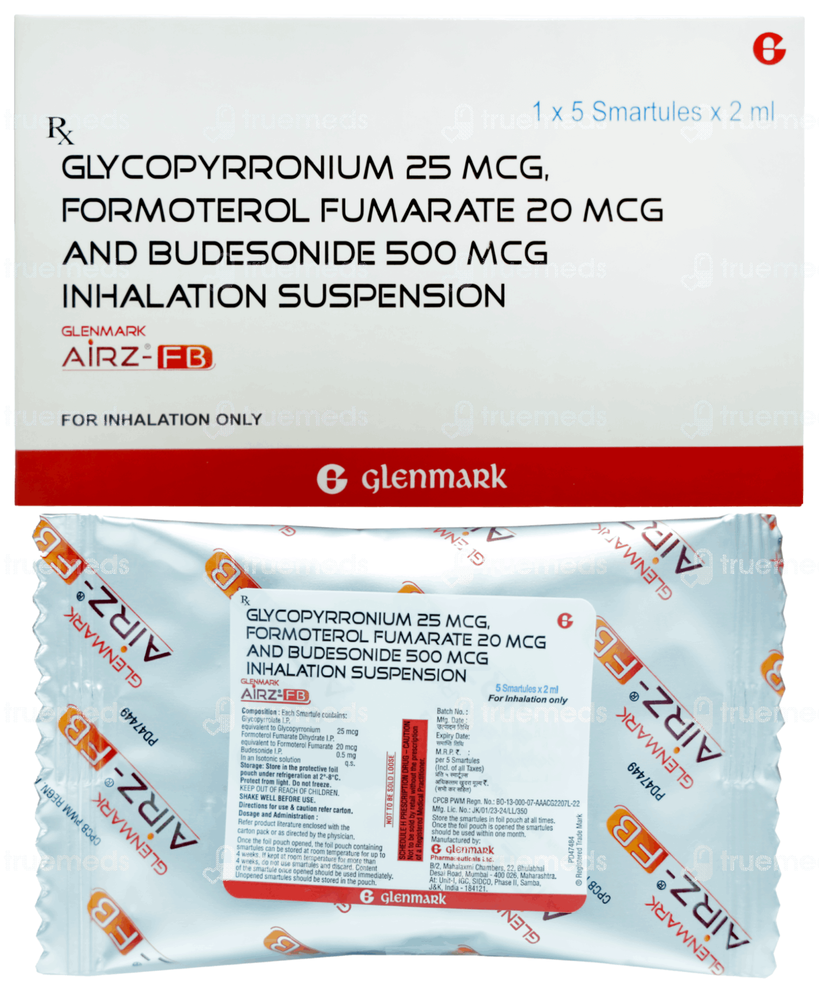 Airz Fb 2ml Pack Of 5 Smartules - Uses, Side Effects, Dosage, Price ...