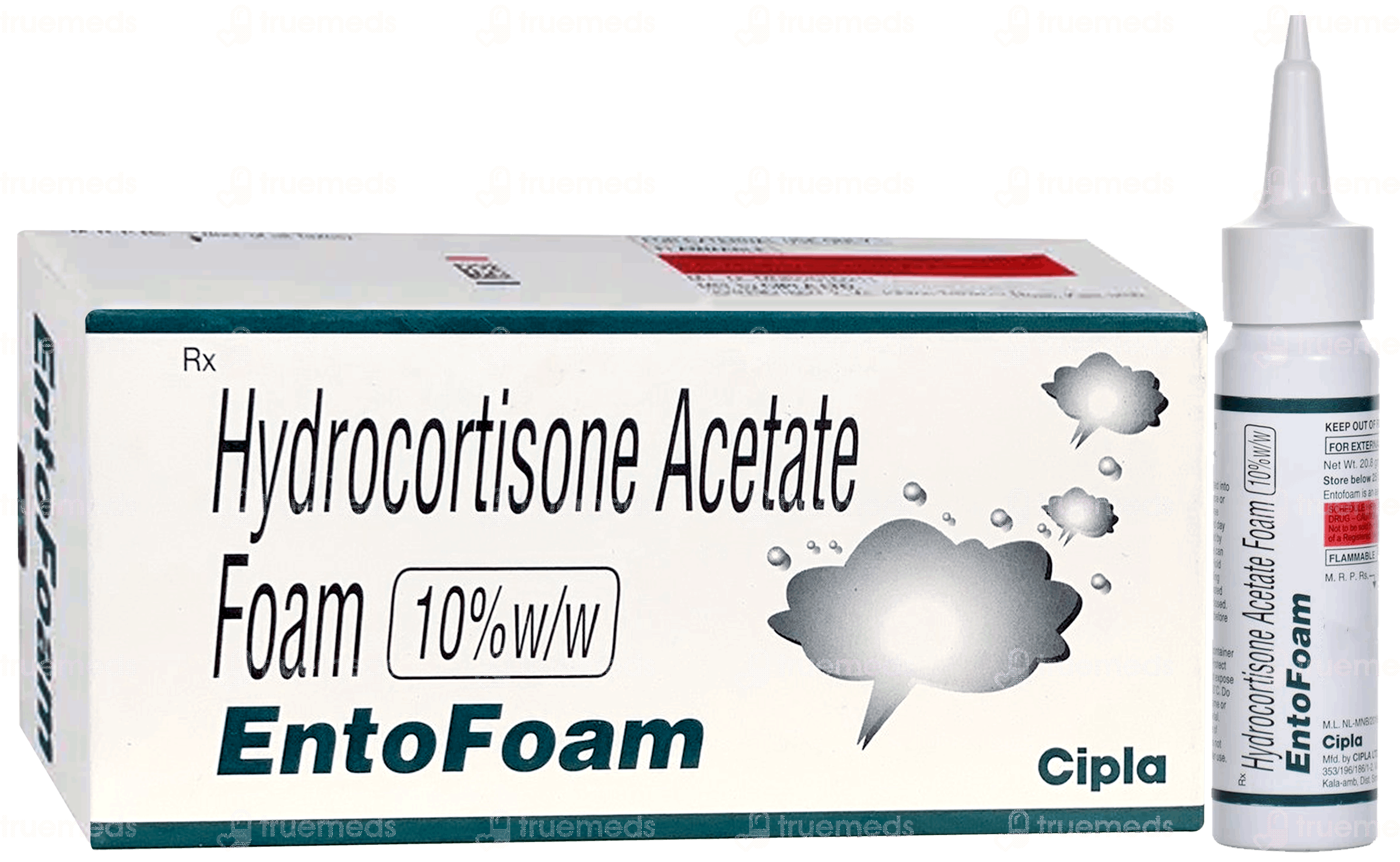 Ento Foam 10% 20.8 GM | Order Ento Foam 10 % 20.8 GM Online at Truemeds
