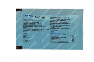 Gnorm 765 Mg Sachet 1 - Uses, Side Effects, Dosage, Price | Truemeds