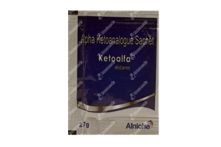 Ketoalfa Sachet 27 Gm - Uses, Side Effects, Dosage, Price | Truemeds