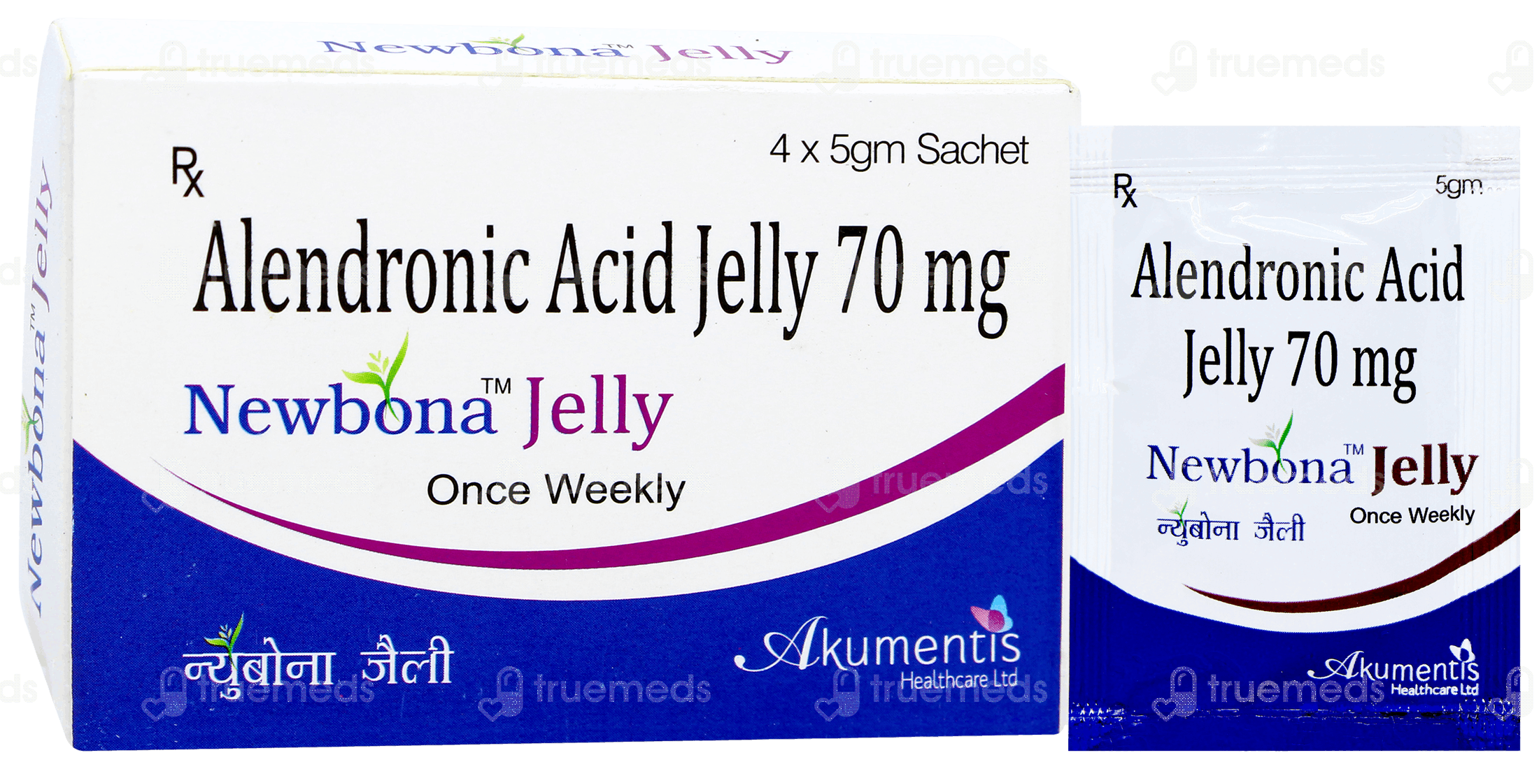 Newbona Jelly 70 Mg Sachet 5 Gm - Uses, Side Effects, Dosage, Price ...