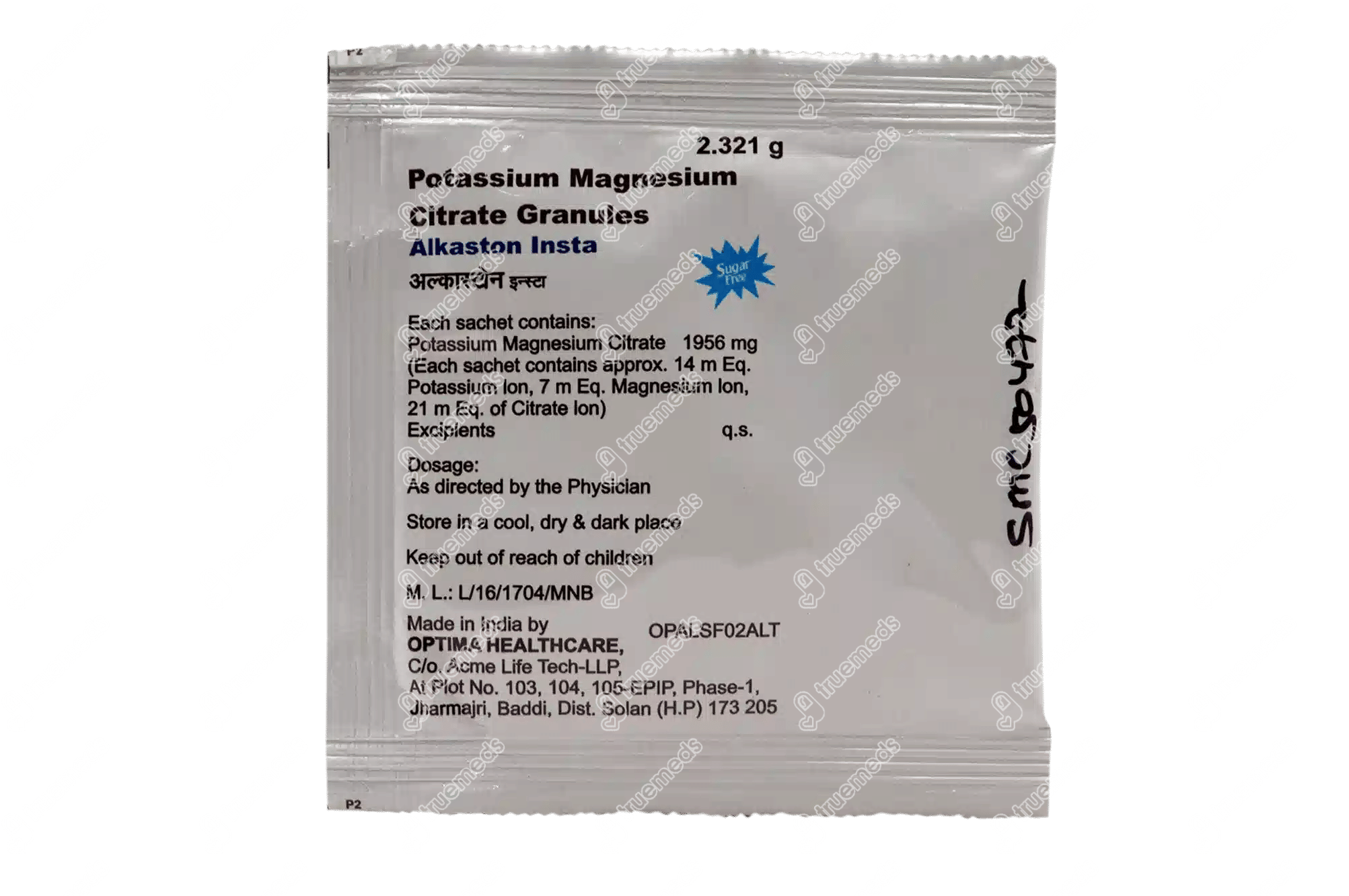 Alkaston Insta 1956 MG Sachet 2.32 GM - Uses, Side Effects, Dosage ...