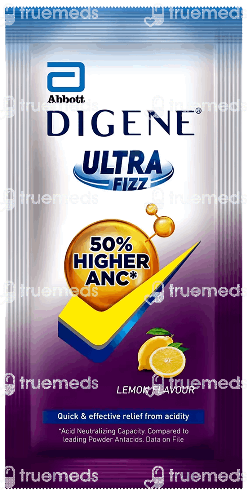 Digene Ultra Fizz Lemon Sachet 625 Gm - Uses, Side Effects, Dosage ...