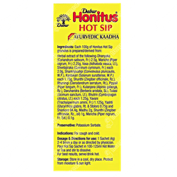 Dabur Honitus Hotsip Sachet 120 GM - Uses, Side Effects, Dosage, Price ...