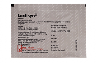 Lactisyn 500 Million Spores Sachet1 GM | Order Lactisyn 500 Million ...