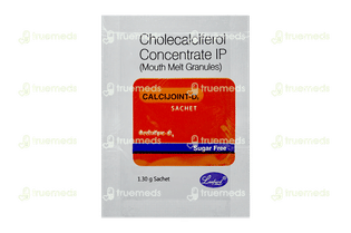 Calcijoint D3 60000 Iu Sugar Free Sachet 13 Gm - Uses, Side Effects ...