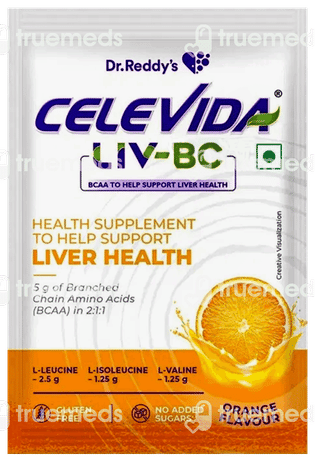 Celevida Liv Bc Orange Flavour Sachet 75 Gm - Uses, Side Effects ...