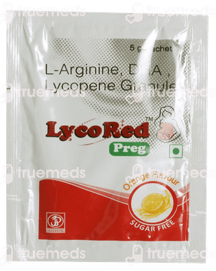 Lycored Preg Orange Sugar Free Sachet 5 Gm - Uses, Side Effects, Dosage ...