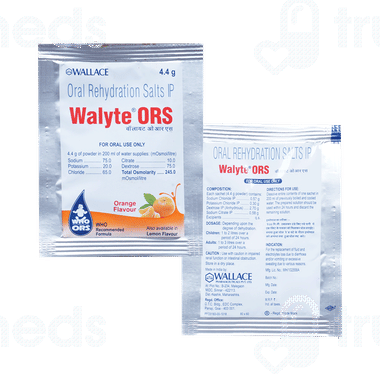Walyte Orange Sachet 44 Gm - Uses, Side Effects, Dosage, Price | Truemeds