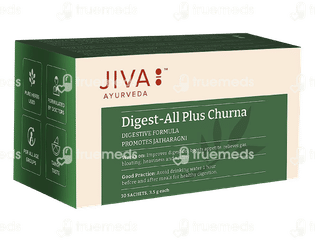 Jiva Digestall Churna 35 Gm Sachet 30 - Uses, Side Effects, Dosage, Price | Truemeds