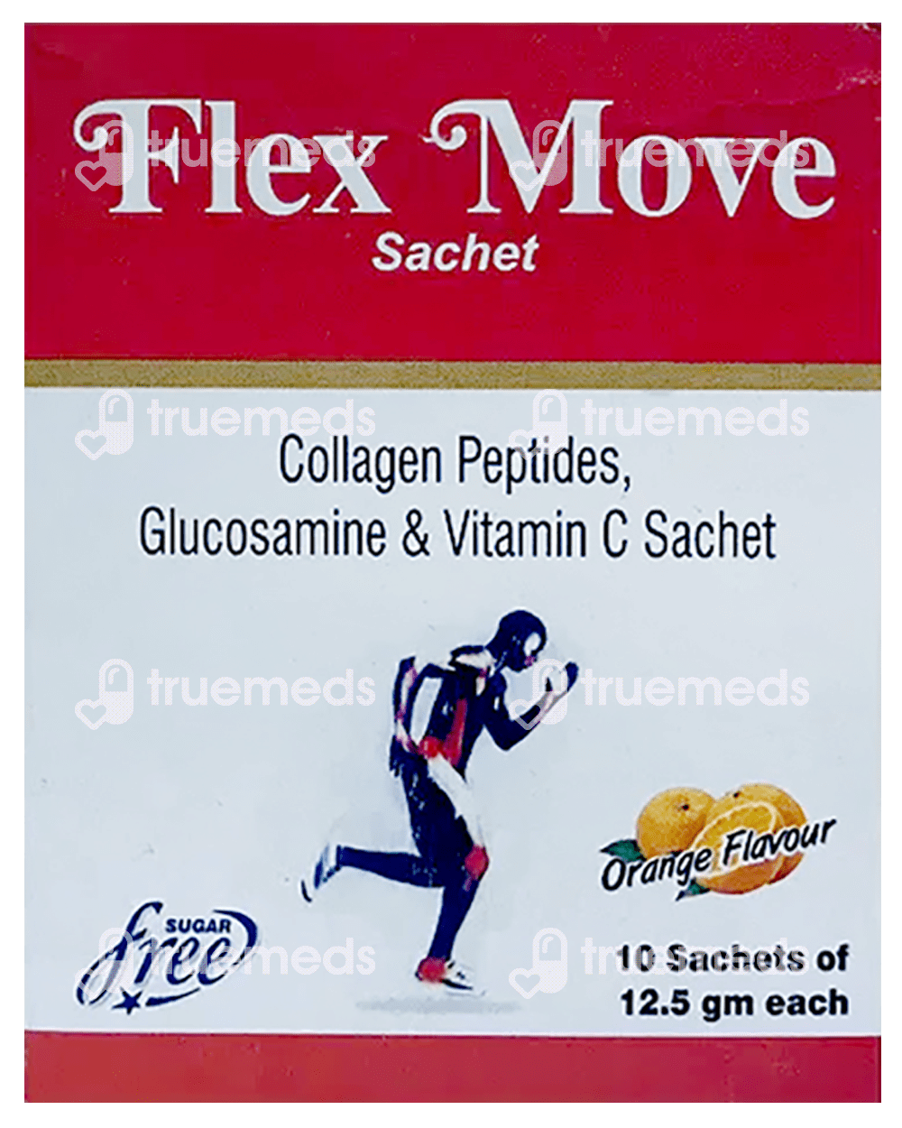 Flex Move Orange Sugar Free Sachet 125 Gm - Uses, Side Effects, Dosage, Price | Truemeds
