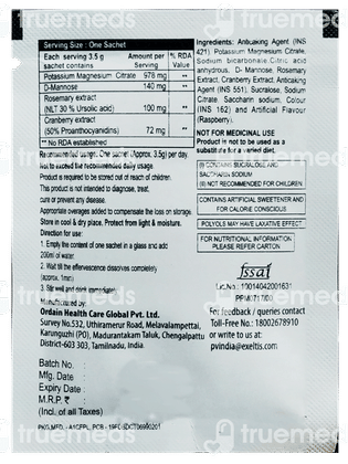 Ut Ph Sachet 35 Gm - Uses, Side Effects, Dosage, Price | Truemeds